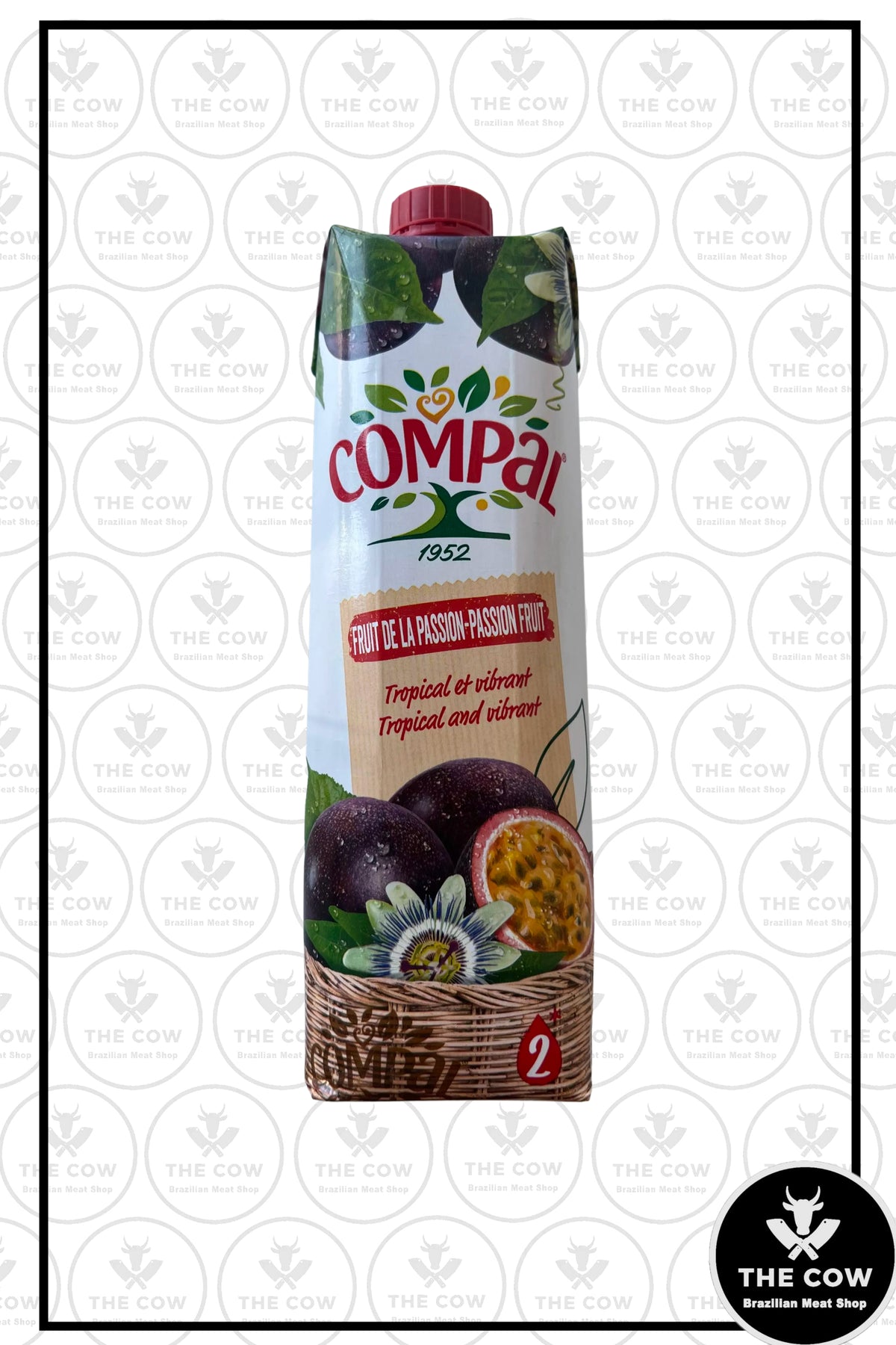 Suco de Maracujá - Compal 1L – THE COW STORE