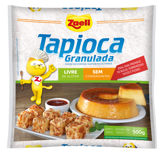 Goma de Tapioca granulada - Zaeli 500g – THE COW STORE